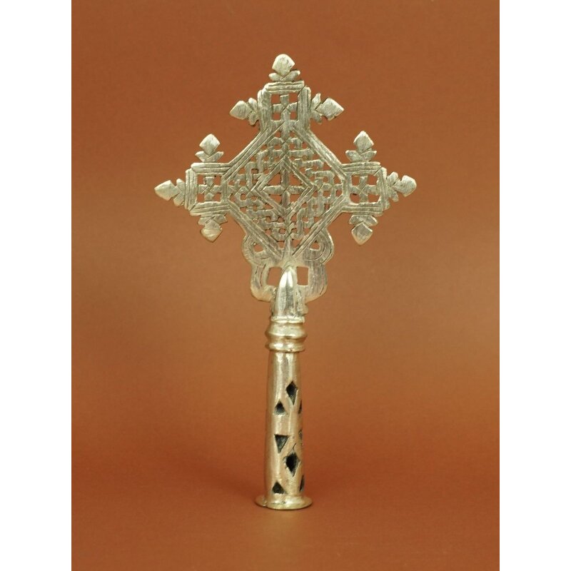 Ethiopian Processional Cross - St. George Sculpture Gallery Axum. All ...