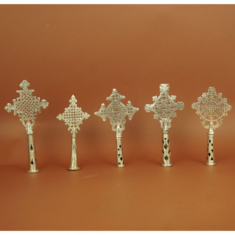 Ethiopian Processional Cross - St. George Sculpture Gallery Axum. All ...